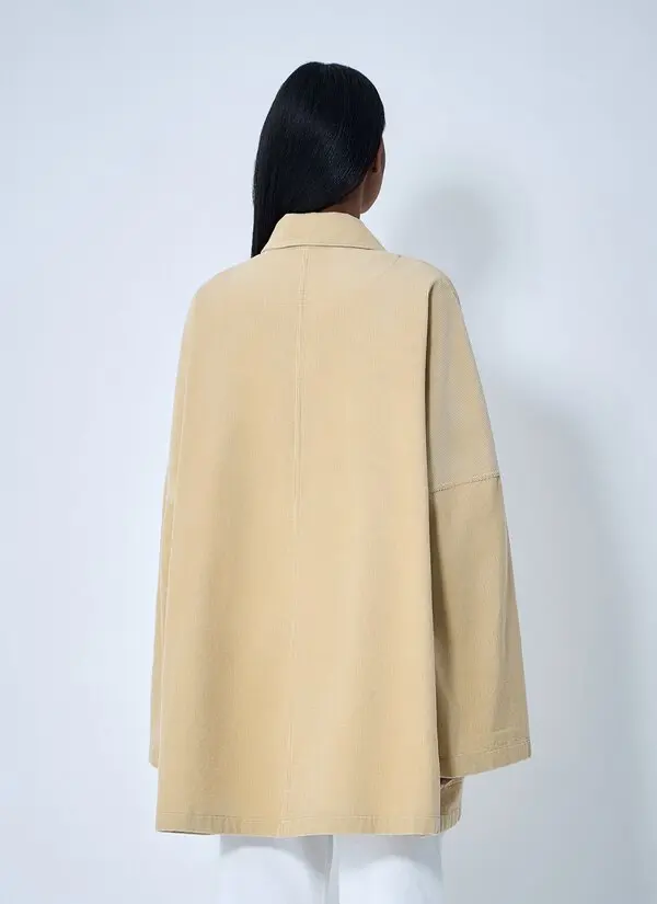 TOTEME Oversized Corduroy Shirt Jacket