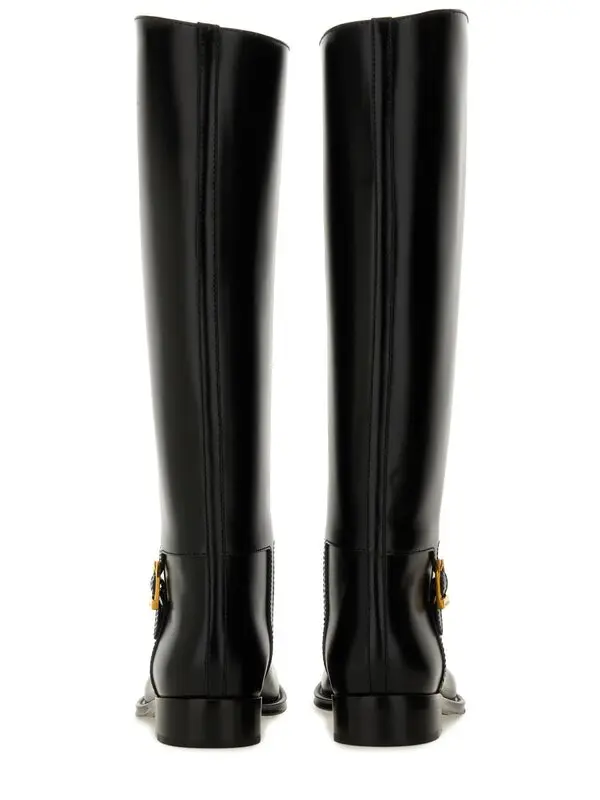 Saint Laurent Knee High Boots - Black