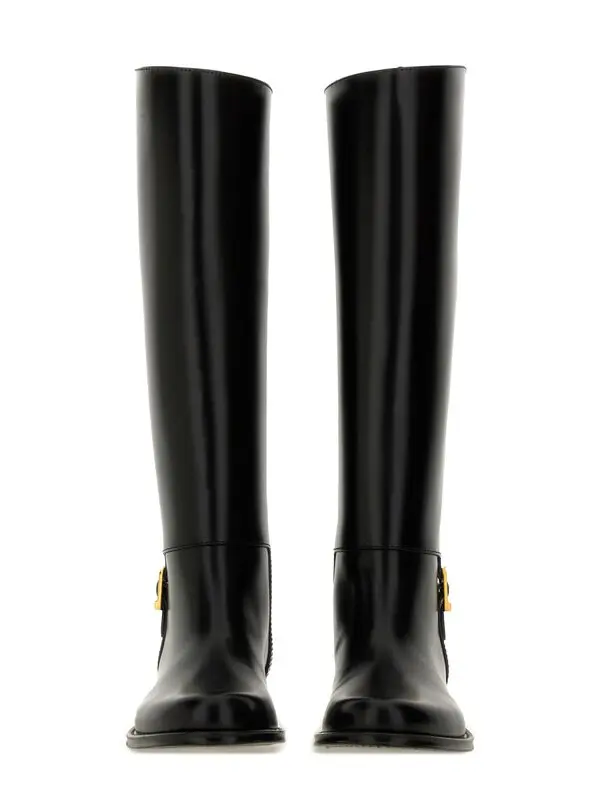 Saint Laurent Knee High Boots - Black