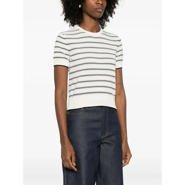 A.p.c. Striped Cotton T-shirt