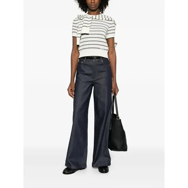 A.p.c. Striped Cotton T-shirt