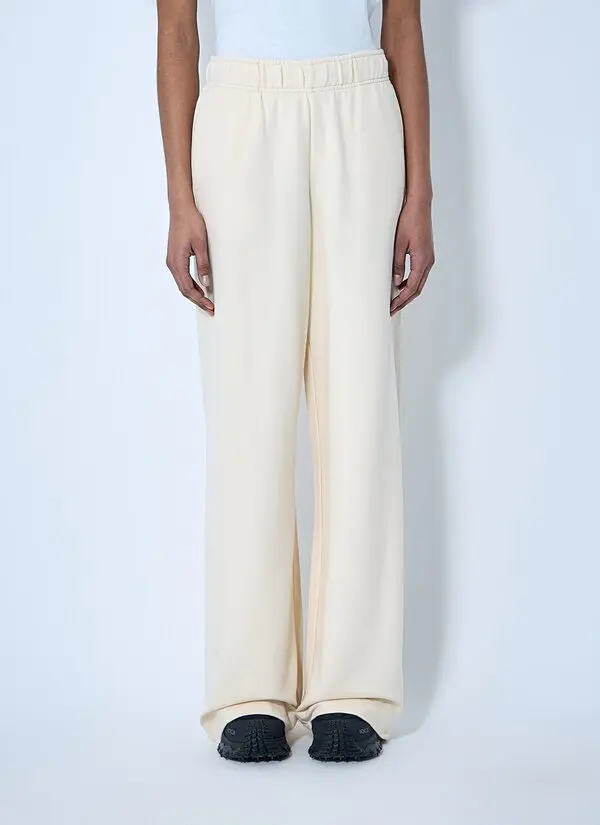 Moncler Cotton Track Pants - Cream