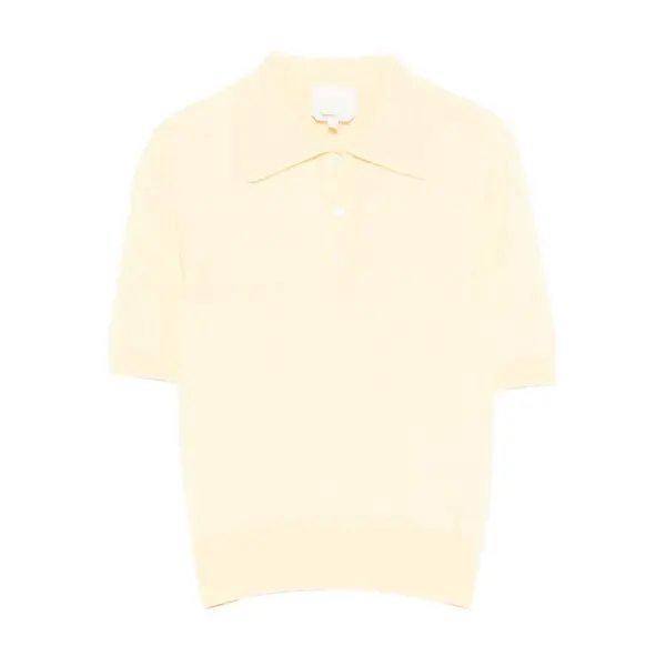 A.p.c. Cotton Polo Shirt With Button Placket
