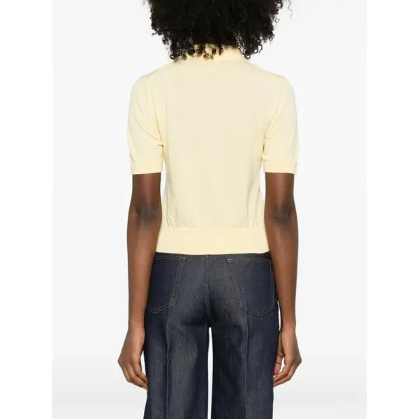 A.p.c. Cotton Polo Shirt With Button Placket