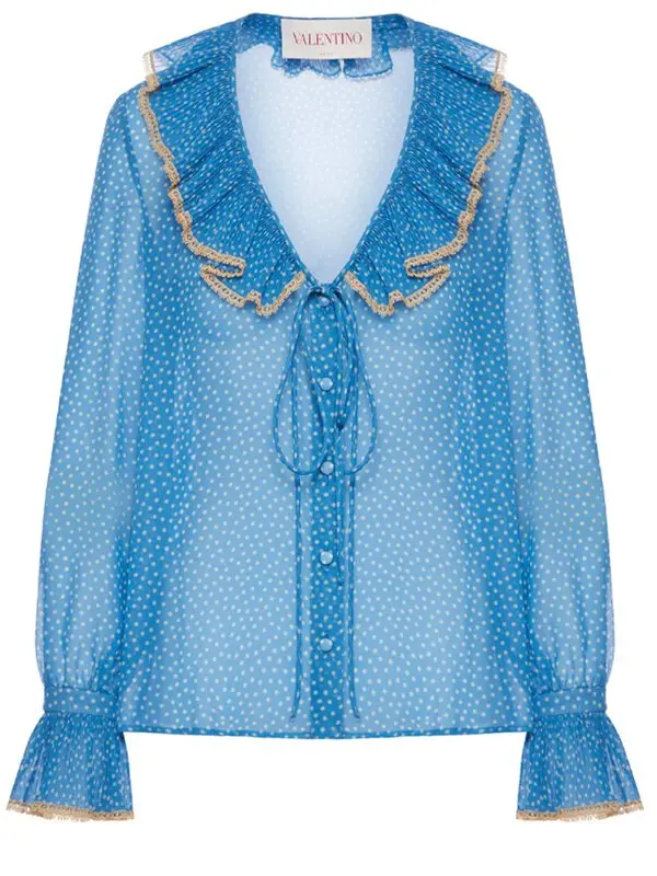 Valentino Garavani Printed Silk Shirt - Multicolor