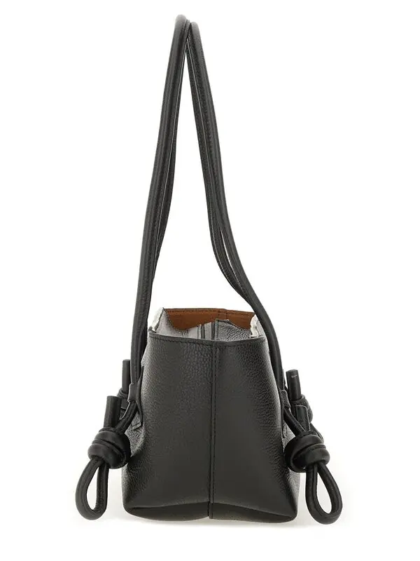 Hereu Fleca Grainy Bag - Black