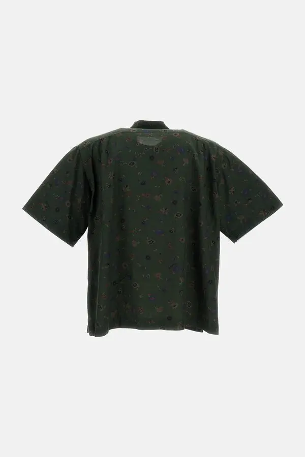 Sacai Floral Print Shirt