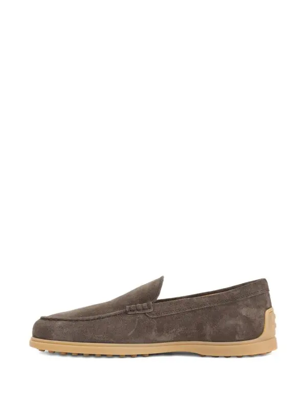 TOD'S Suede Leather Loafers - Multicolor