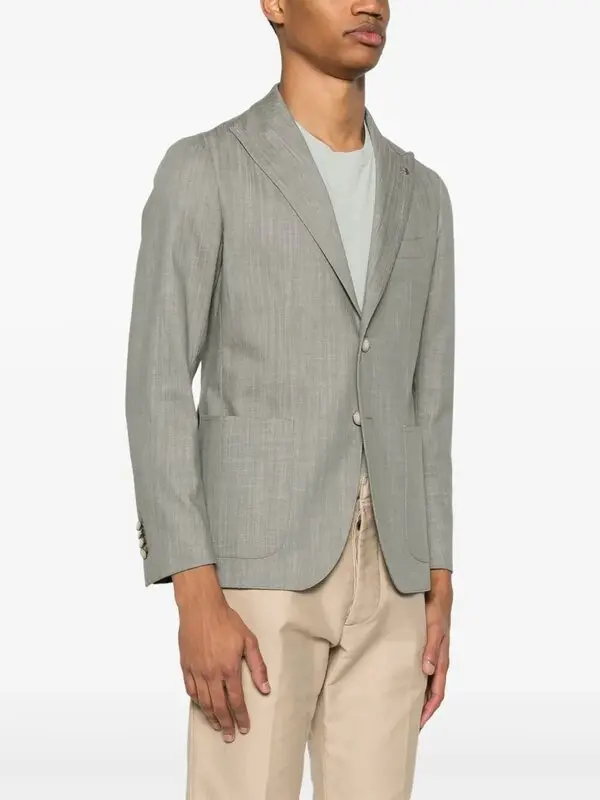 Tagliatore Cotton Blazer - Multicolor