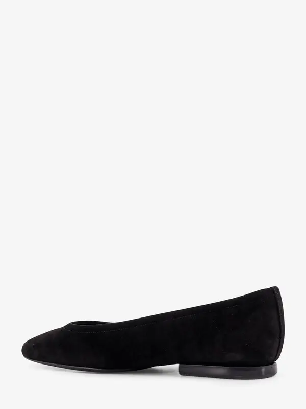 Loro Piana Primula Suede Ballerinas - Black