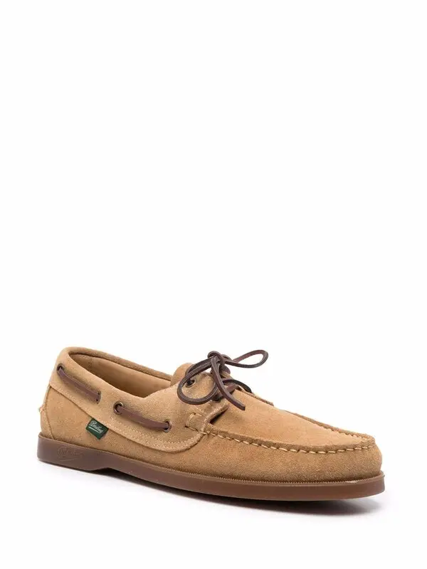 Paraboot Barth Suede Boat Shoes - Multicolor