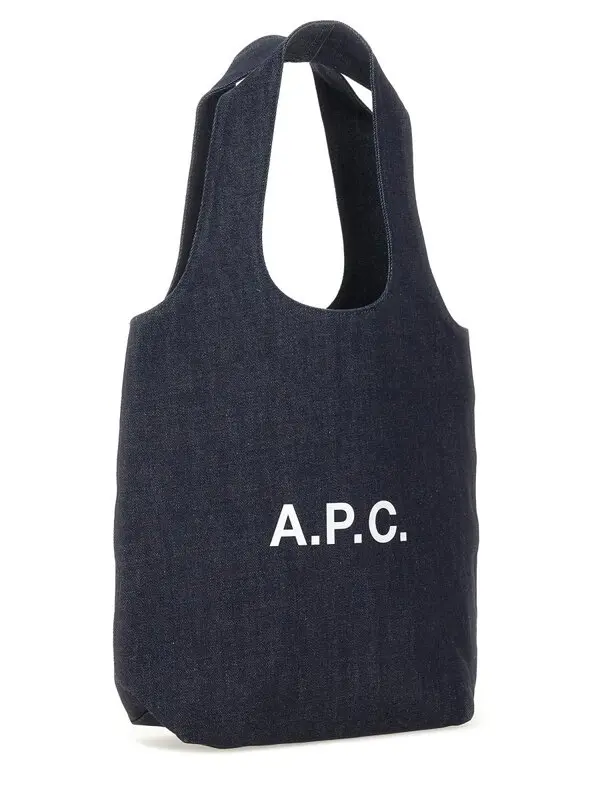 A.p.c. Ninon Small Tote Bag - Blue