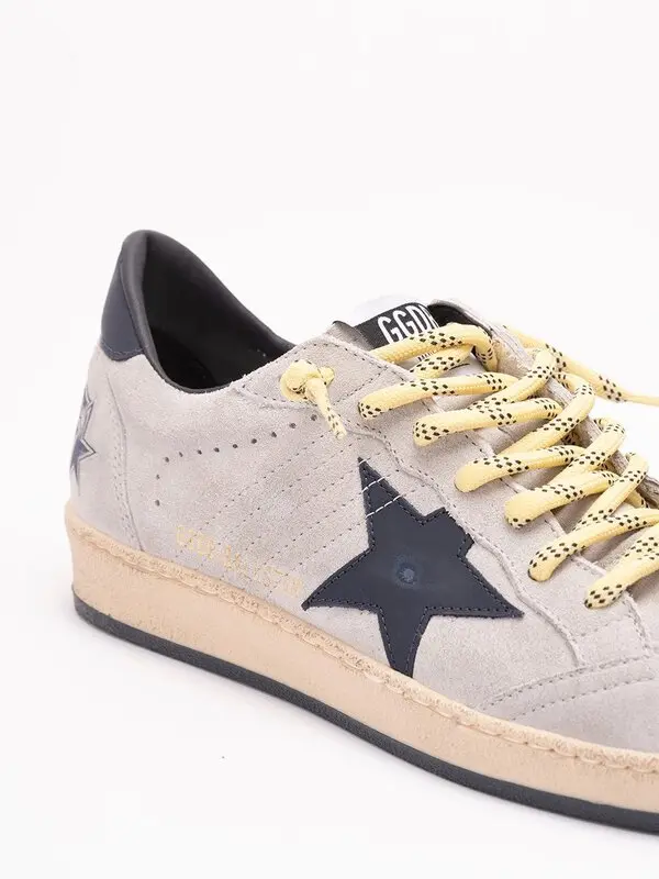 GOLDEN GOOSE Ballstar Sneakers In Sheepskin - Multicolor
