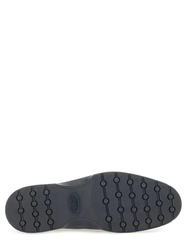 TOD'S Suede Lace-up Loafers