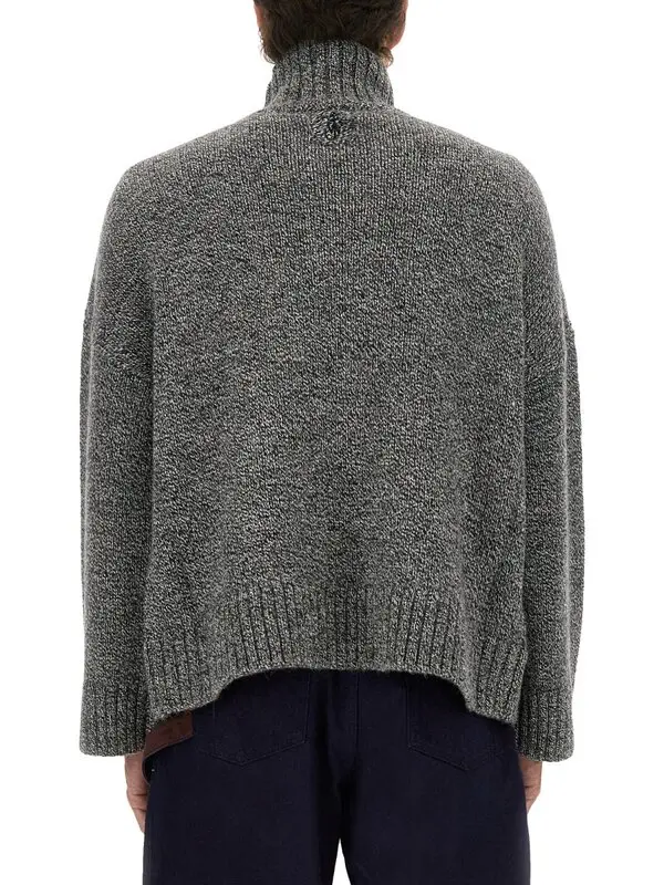 JW Anderson Turtleneck Pullover With Pocket Detail