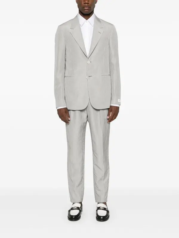 Fendi Striped Tailored Viscose Pants