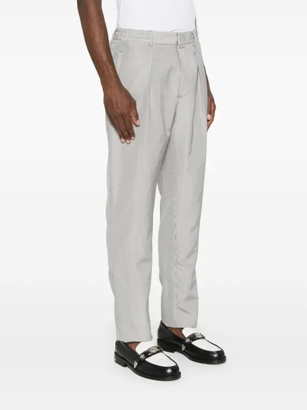 Fendi Striped Tailored Viscose Pants
