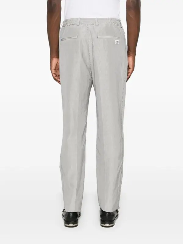 Fendi Striped Tailored Viscose Pants