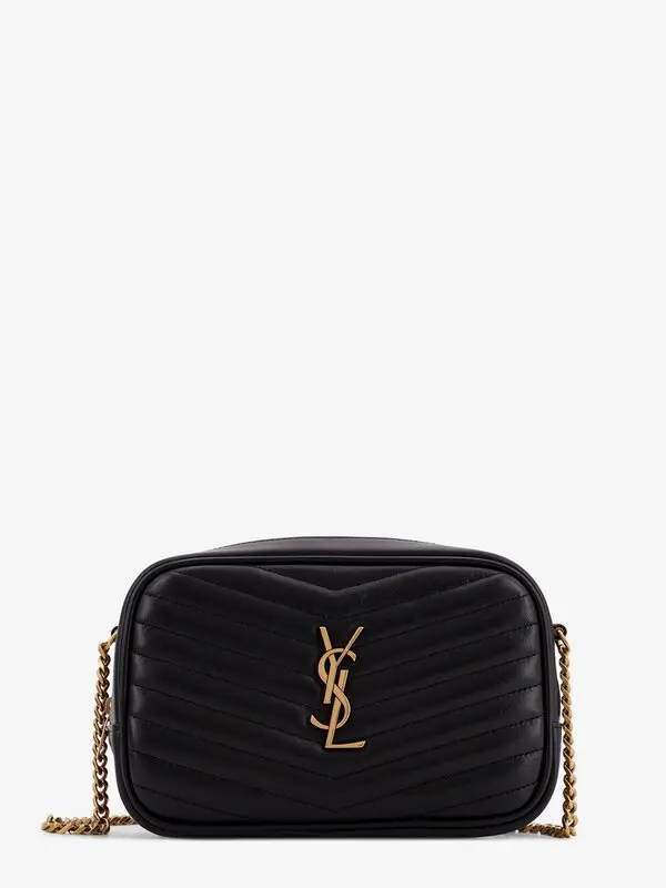 Saint Laurent Mini Lou Quilted Leather Crossbody Bag - Multicolor