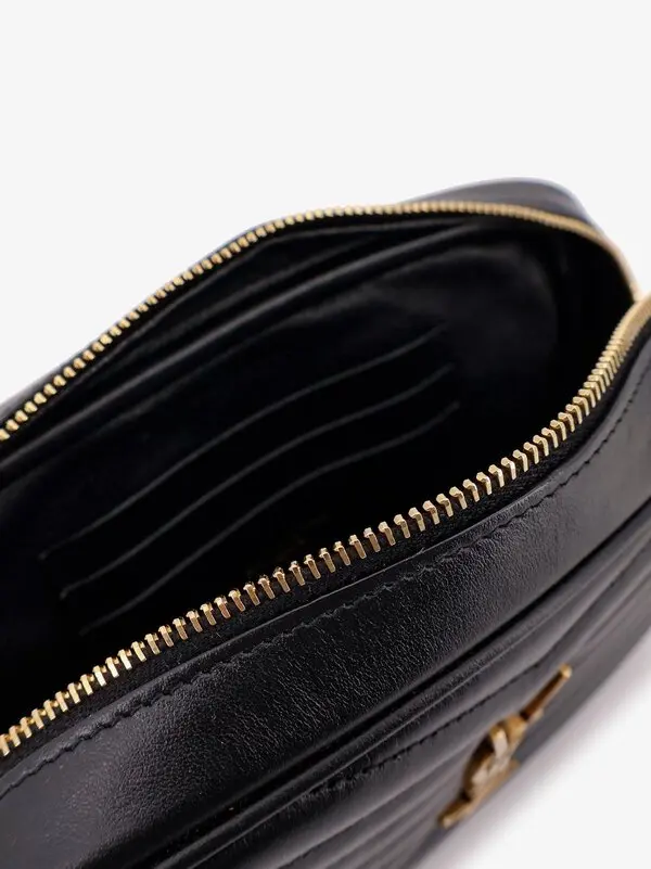 Saint Laurent Mini Lou Quilted Leather Crossbody Bag - Multicolor