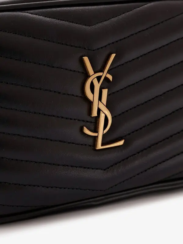 Saint Laurent Mini Lou Quilted Leather Crossbody Bag - Multicolor