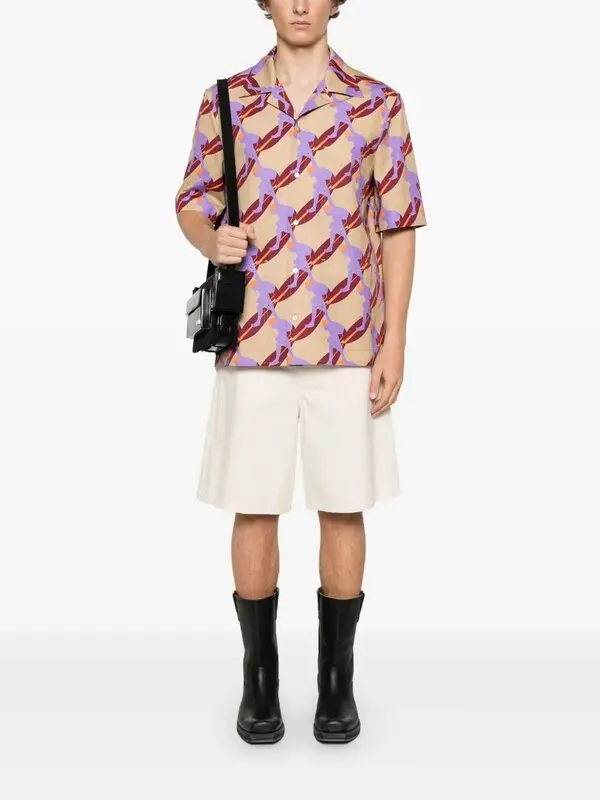 Gucci Twisted Surf On Pop` Print Shirt