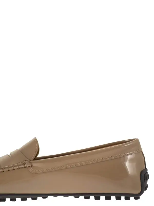 TOD'S City Gommino Moccasins In Glossy Leather