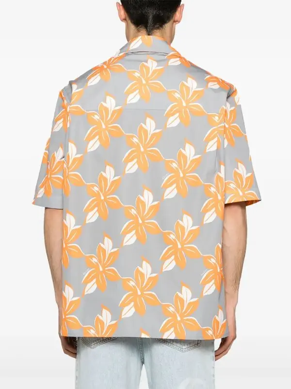 Gucci Twist Fl On Pop` Print Shirt
