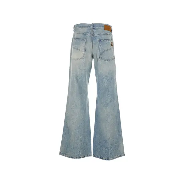 Amiri Wide Leg Jeans - Blue