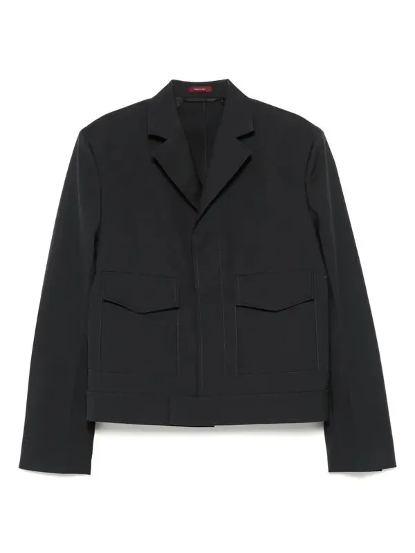 Gucci Wool Jacket With Notch Lapel