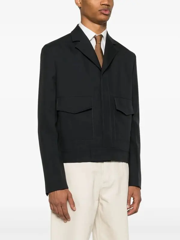 Gucci Wool Jacket With Notch Lapel