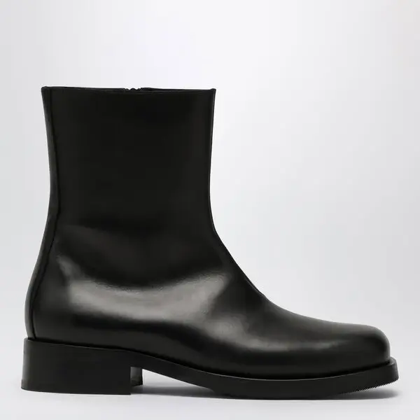 Our Legacy Leather Ankle Boot - Black