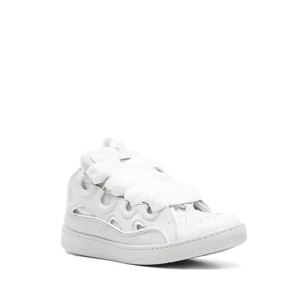 LANVIN Low-top Padded Trainers - White