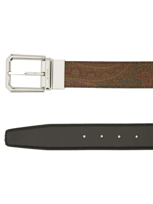Etro Belt With Paisley Pattern