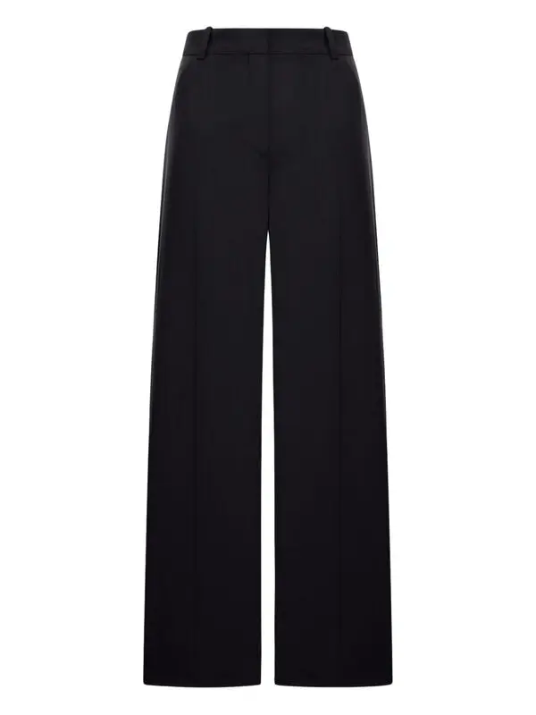 TOTEME Wool Blend Fluid Trousers - Multicolor