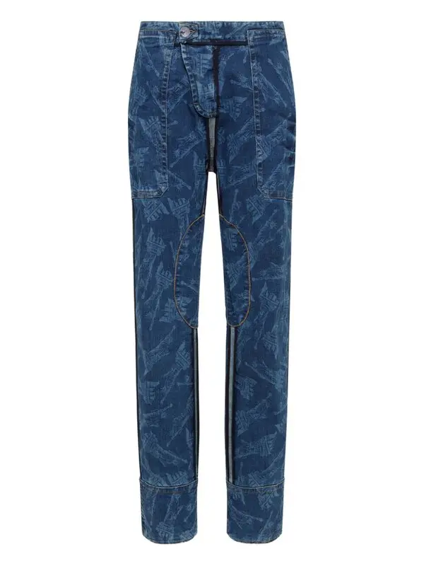 Dsquared2 Indigo Blue Denim Cotton Jeans