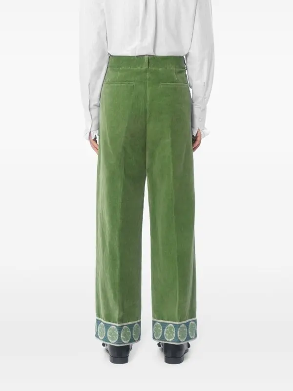 Valentino Garavani Cotton Tailored Trousers