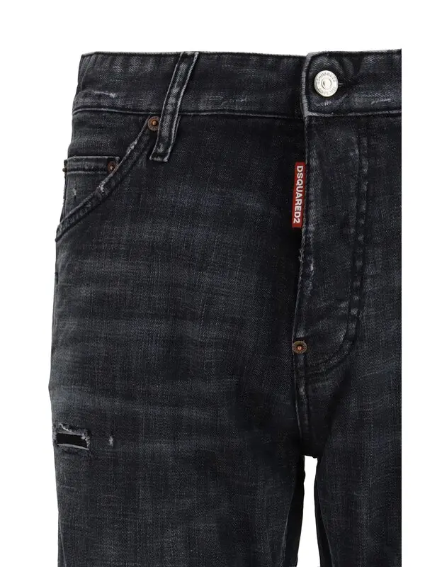 Dsquared2 Teddy Wash Jeans - Black