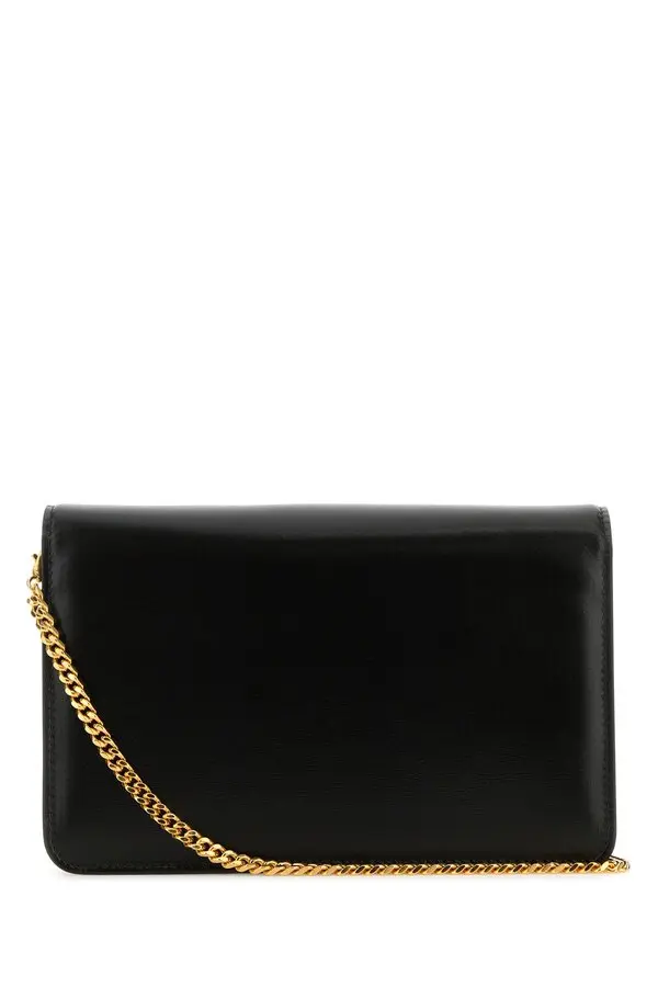 TOM FORD Calf Leather Shoulder Bag With Chain Strap