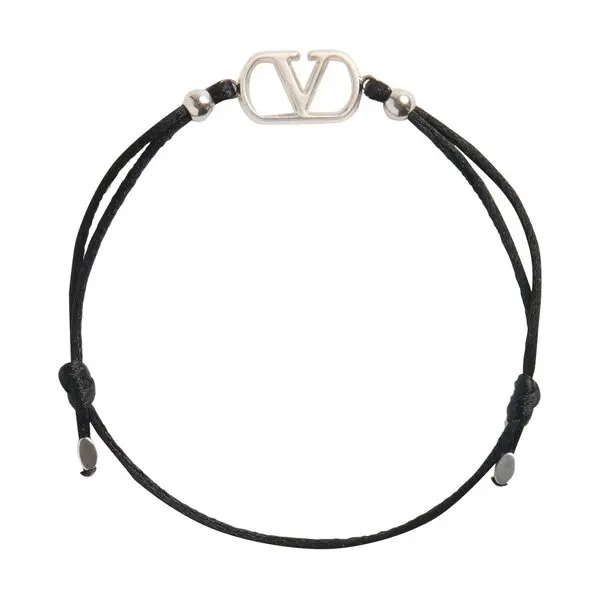 Valentino Garavani Vlogo Signature Bracelet - Black