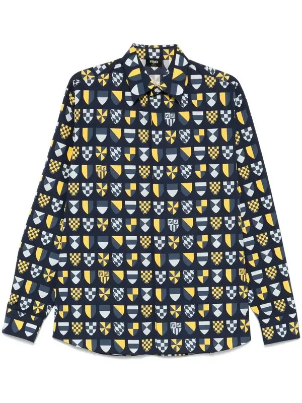 Fendi Ff` Shirt - Multicolor