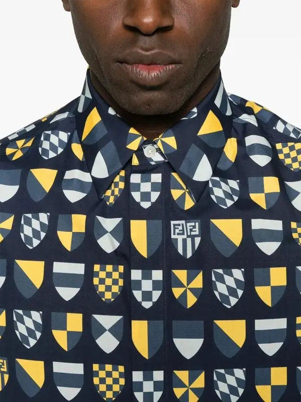 Fendi Ff` Shirt - Multicolor