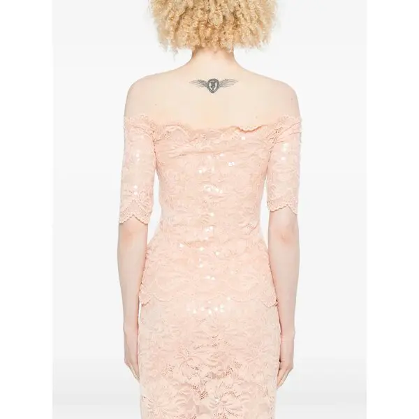 Rabanne Off-the-shoulder Lace Top
