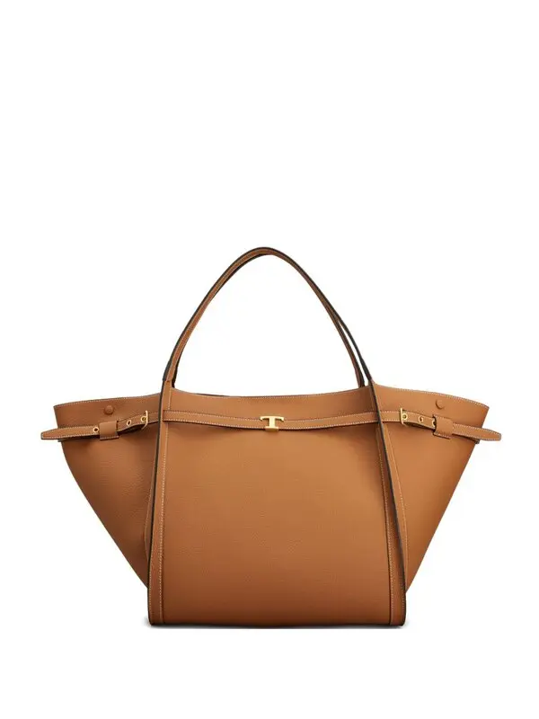 TOD'S Medium Leather Tote - Multicolor