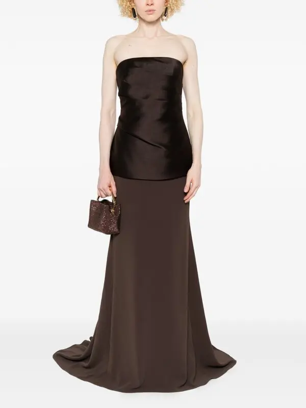 Solace London Alia Maxi Dress - Multicolor