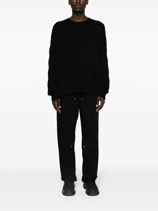 Off-White 3d Diag" Knit Crewneck Sweater