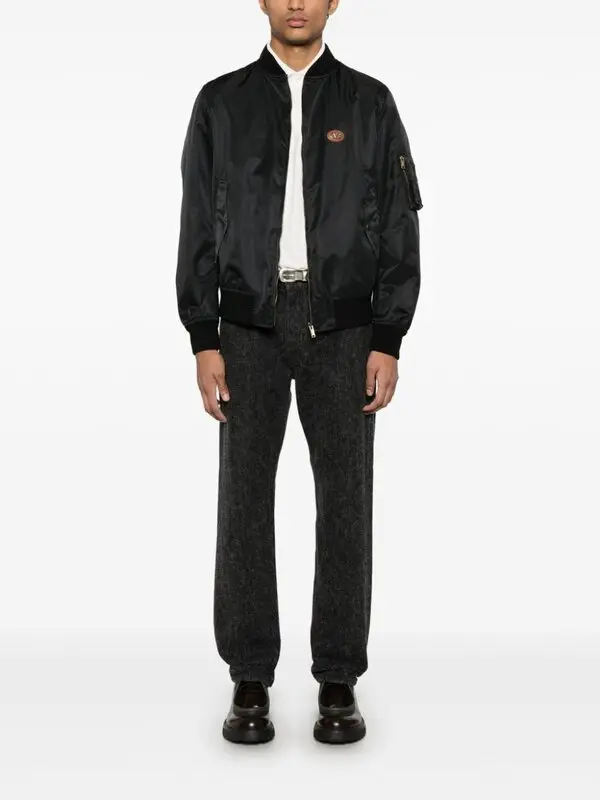 Valentino Garavani Vlogo Signature Bomber Jacket - Multicolor