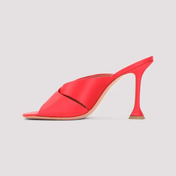 Amina Muaddi Salma 95 Slipper - Red