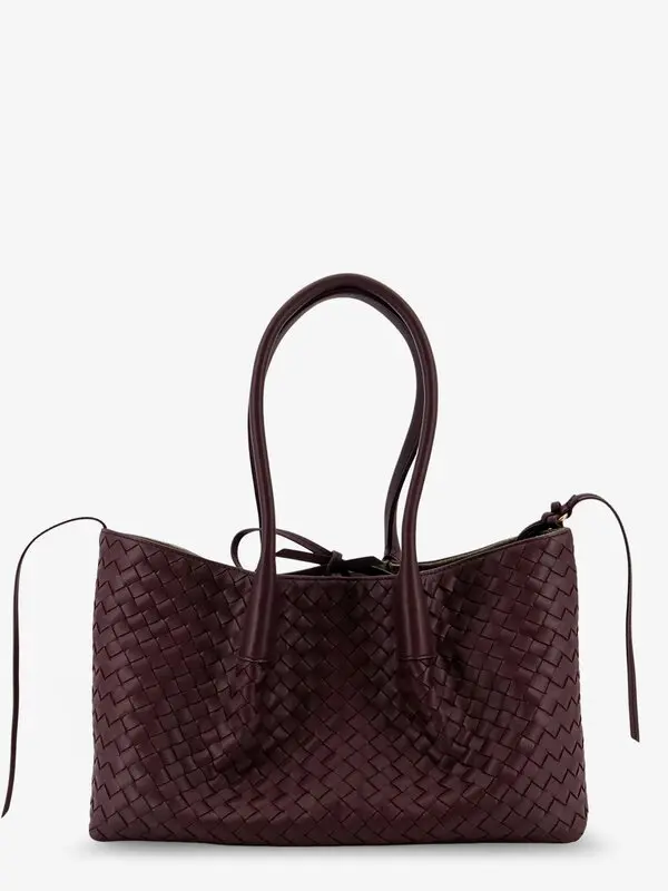 Bottega Veneta Pinacoteca Intrecciato Leather Handbag - Multicolor