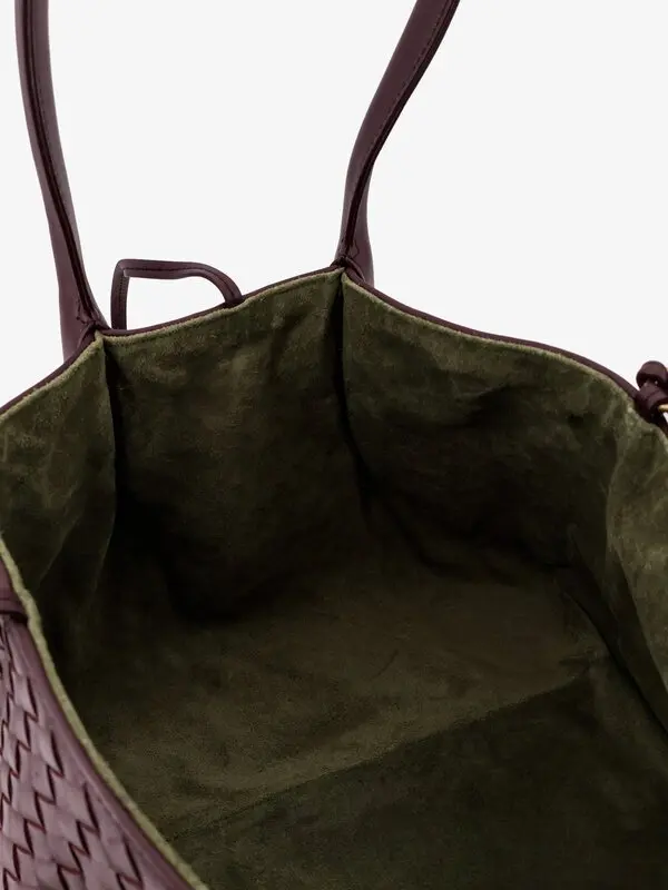 Bottega Veneta Pinacoteca Intrecciato Leather Handbag - Multicolor